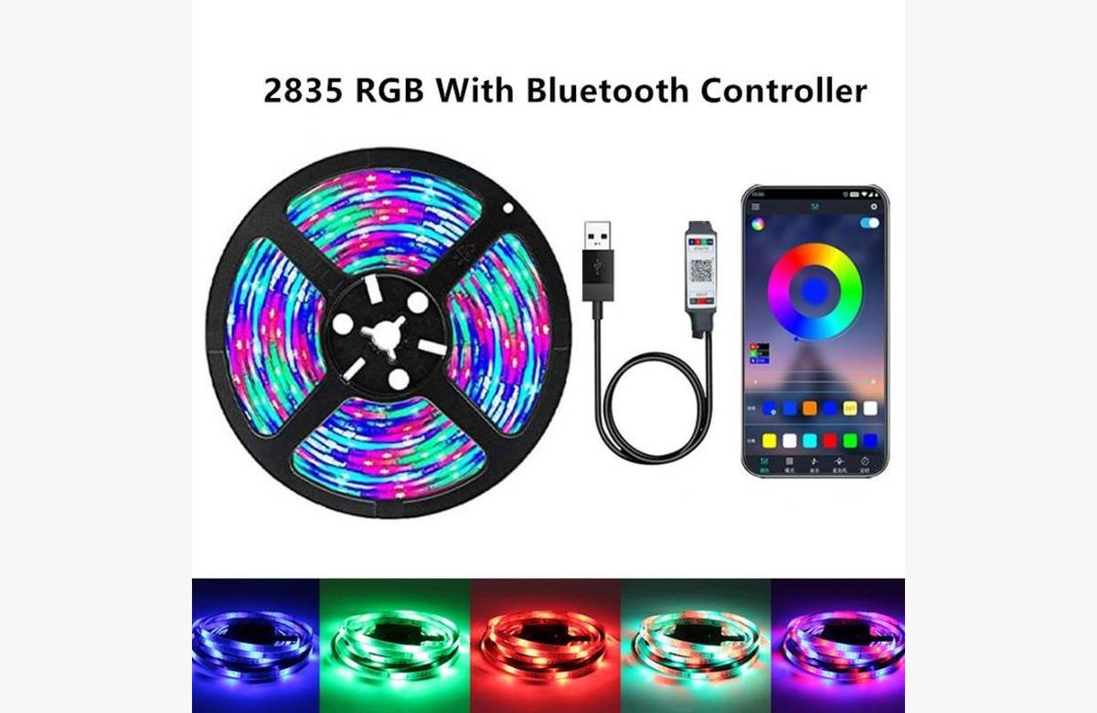 🤩 ¡Haz brillar tu hogar con luces LED controlables por Bluetooth ...