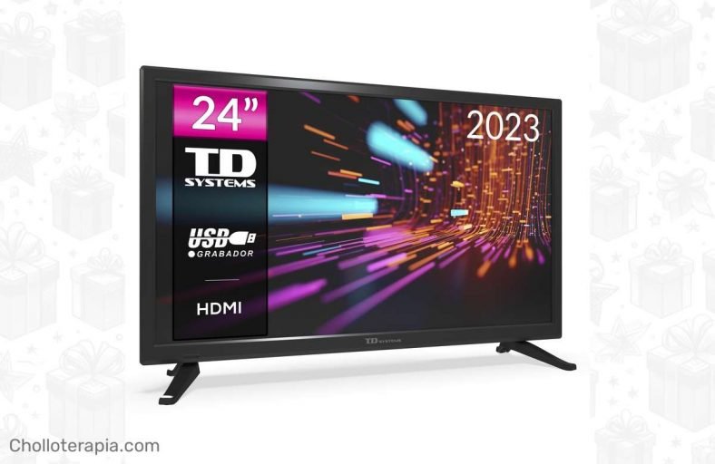 🤩 ¡Deslumbrante oferta! Televisor 24 Pulgadas HD con USB grabador y sintonizador digital - TD ...