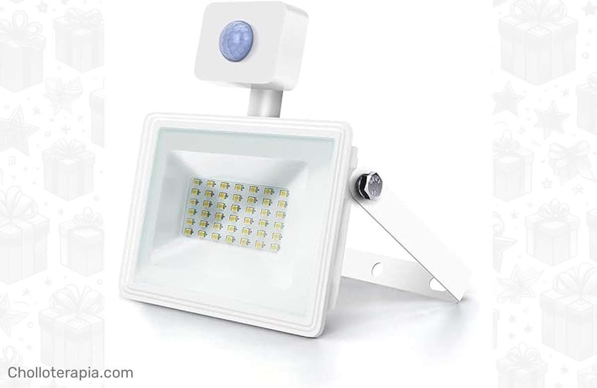 🤩 ¡Dale vida a tu jardín con este foco led Slim Blanco 30W! ¡Seguridad ...