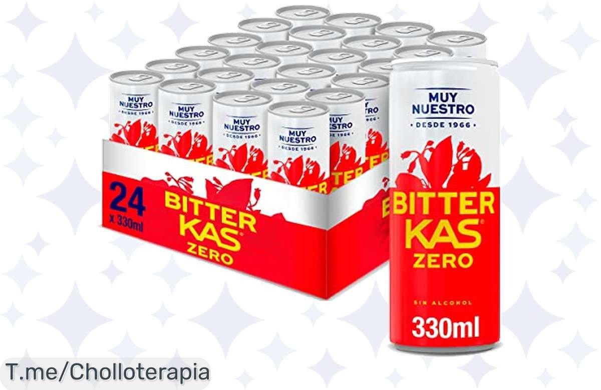 🤩 Descubre el Bitter Kas Cero, el refresco sin azúcar que revitaliza ...