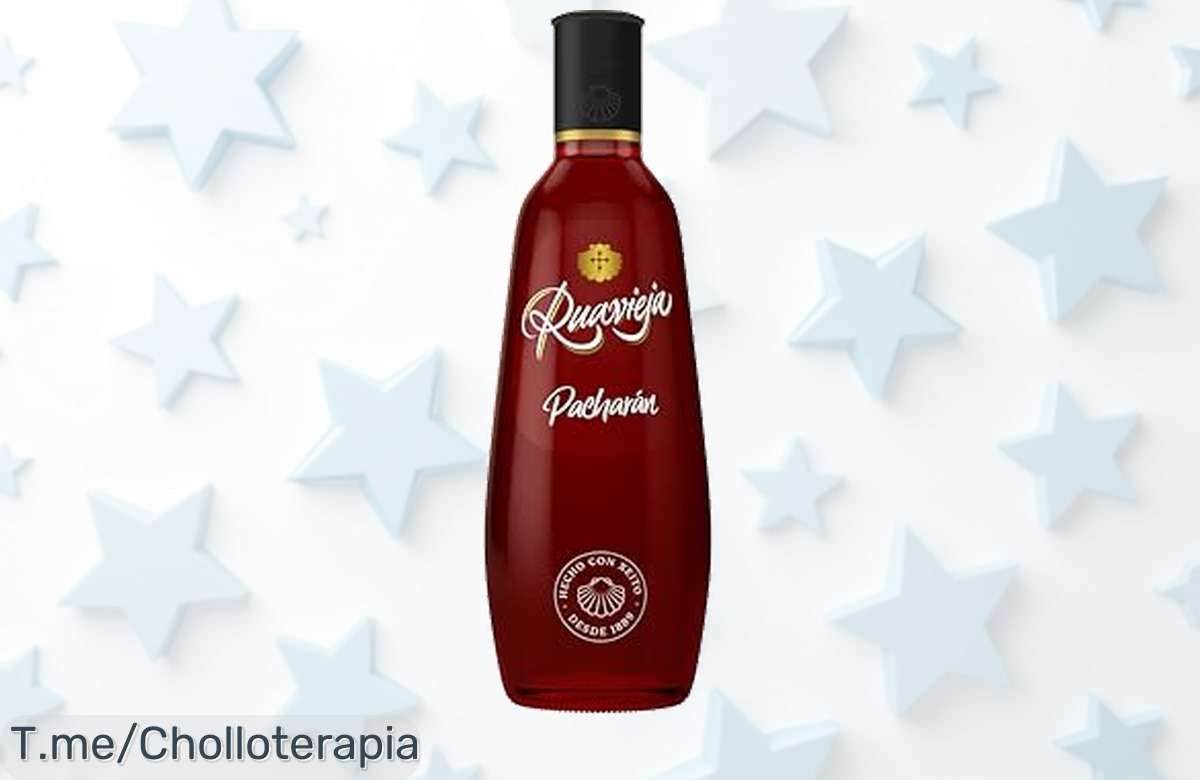 🤩 Descubre el licor de pacharán Ruavieja con un color que fascina y ...