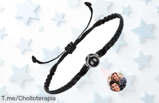 🤩 Pulsera con foto personalizada que proyecta tu imagen favorita cerca ...